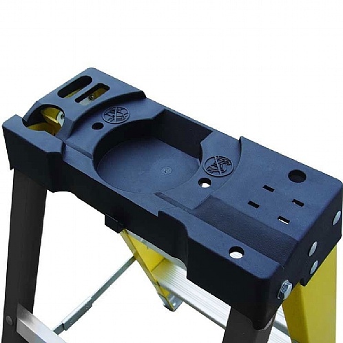 Electricians Step Ladders, Fibreglass, 30,000V Insulated