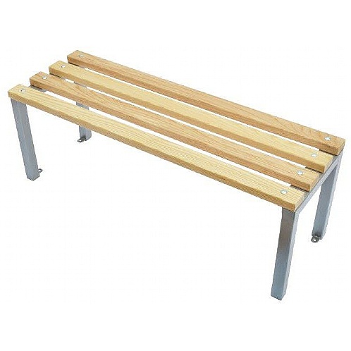 Changing Room Bench - Premier Beech Slats & Steel Frame