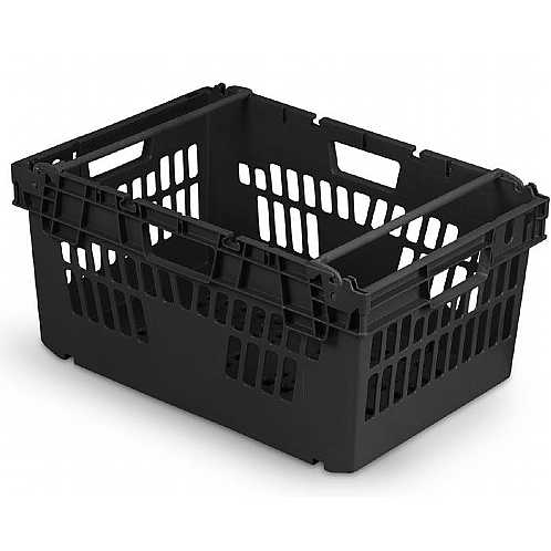 Stacking Crates, Nestable Food-Safe Plastic Trays UK