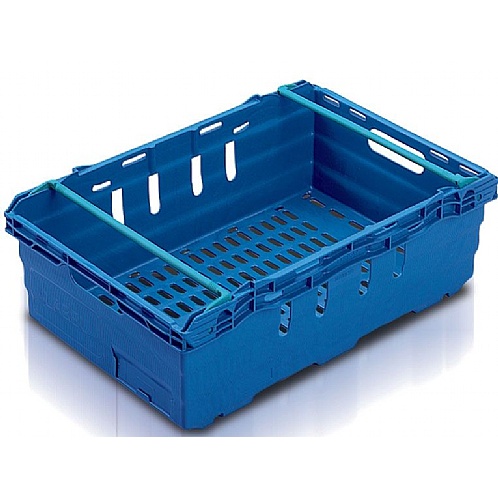 Stacking Crates, Nestable Food-Safe Plastic Trays UK