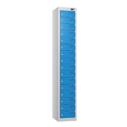 Pure 16-Door Lockers, Antibacterial, Eco & Secure Storage