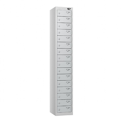 Pure 16-Door Lockers, Antibacterial, Eco & Secure Storage