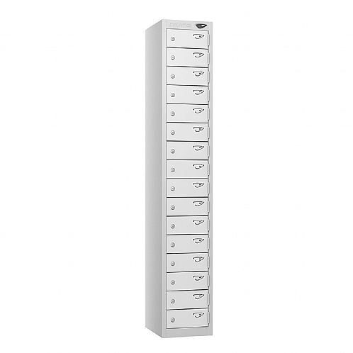Pure 16-Door Lockers, Antibacterial, Eco & Secure Storage