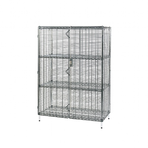 Lockable Cage Secure Mobile & Static Storage for Cold Rooms UK
