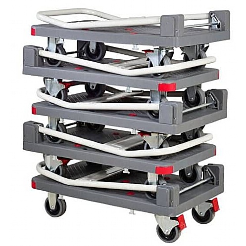 Heavy Duty Platform Trolley - Up To 300kg Load & Stackable
